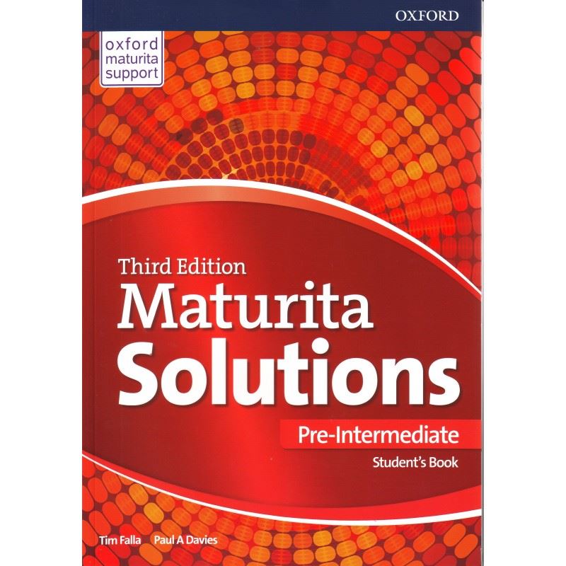 Maturita Solutions Pre-Intermediate - Student's Book (3rd edition) | ANSA