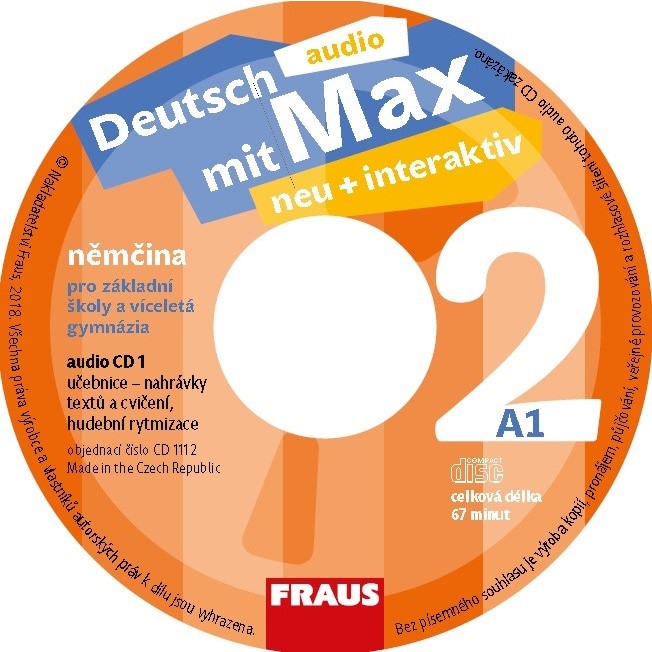 Deutsch mit Max NEU + interaktiv A1/díl 2 - CD | ANSA